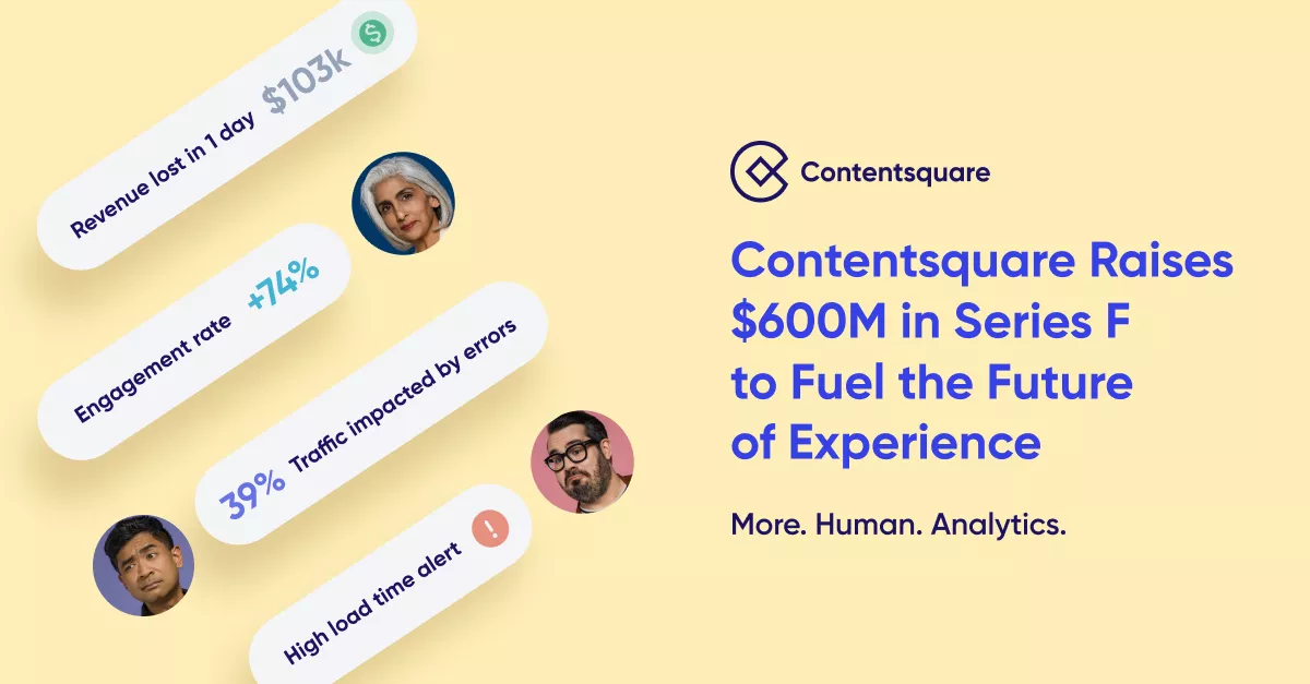 Contentsquare Closes $600M Growth Investment in Serie F