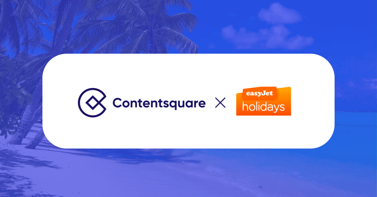 easyJet x Contentsquare