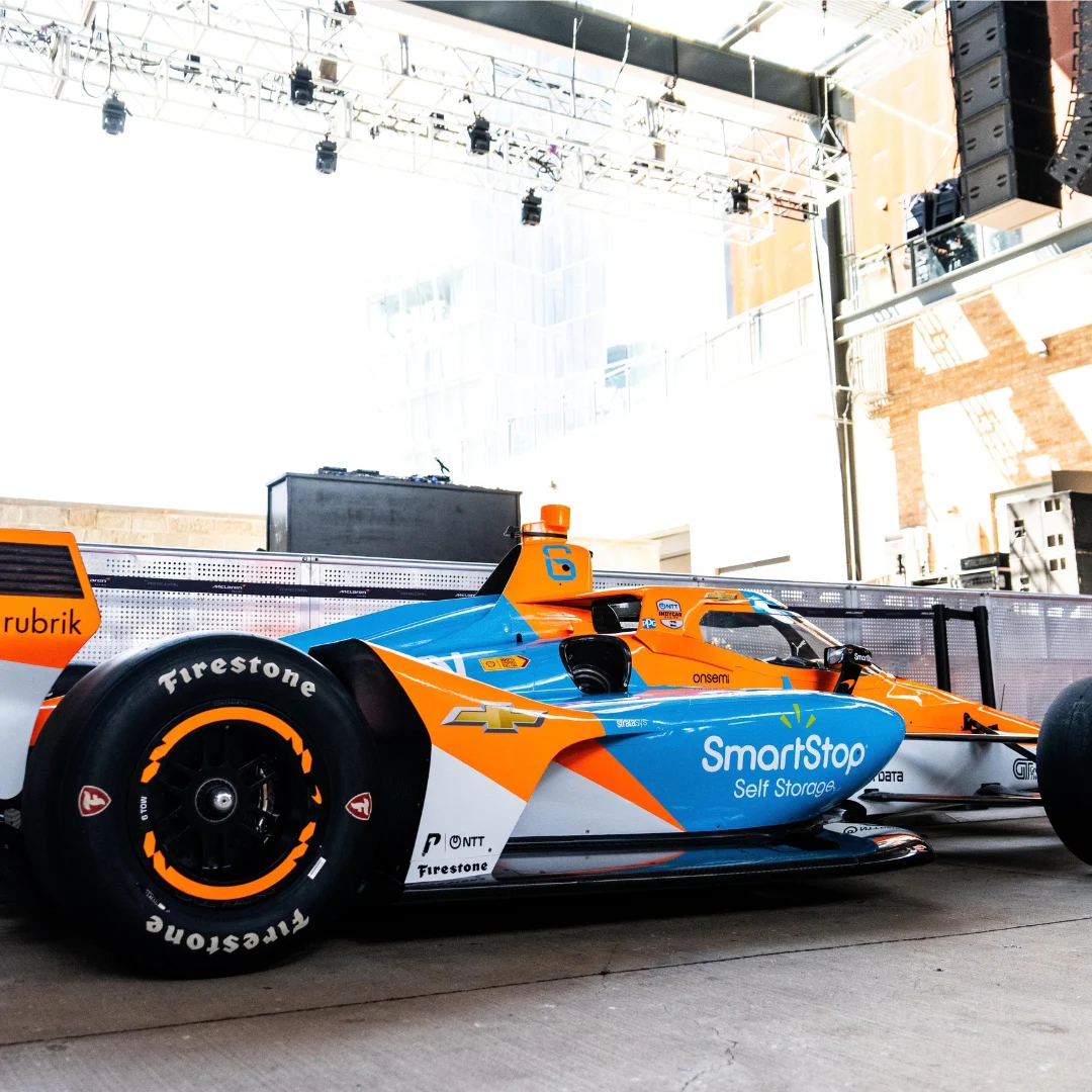 No. 6 SmartStop Arrow McLaren Chevrolet unveiled at Arrow McLaren Fan Fest