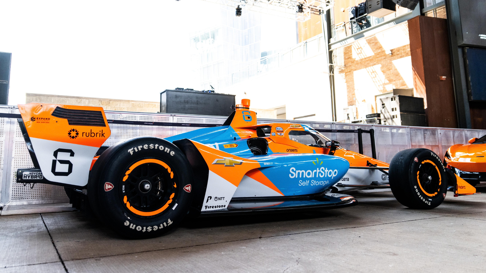 No. 6 SmartStop Arrow McLaren Chevrolet unveiled at Arrow McLaren Fan Fest