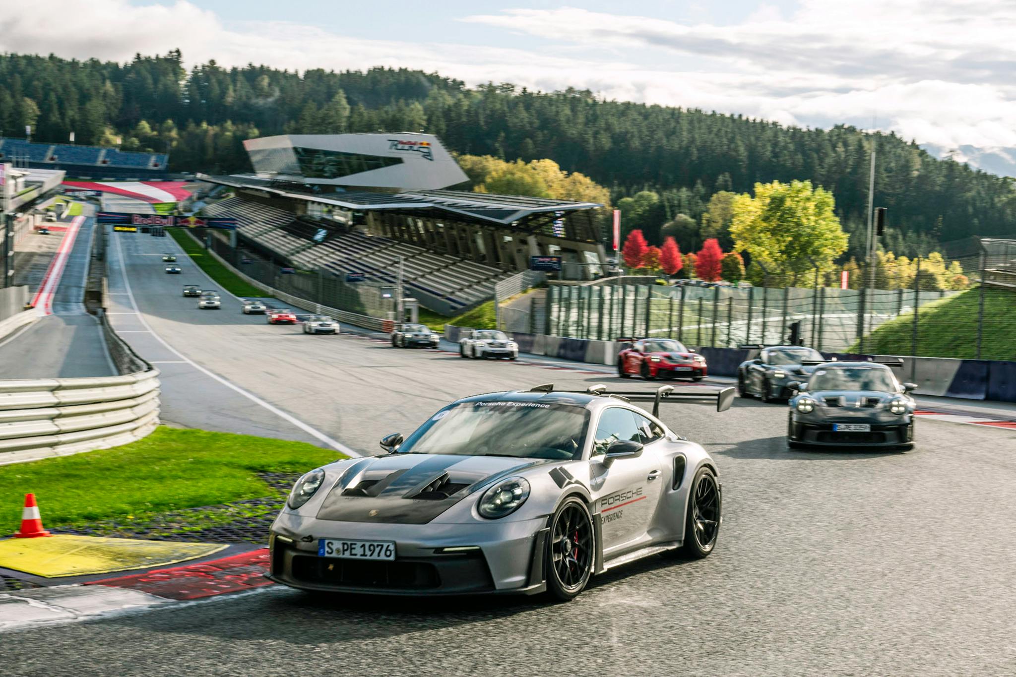 Race Track Porsche Car