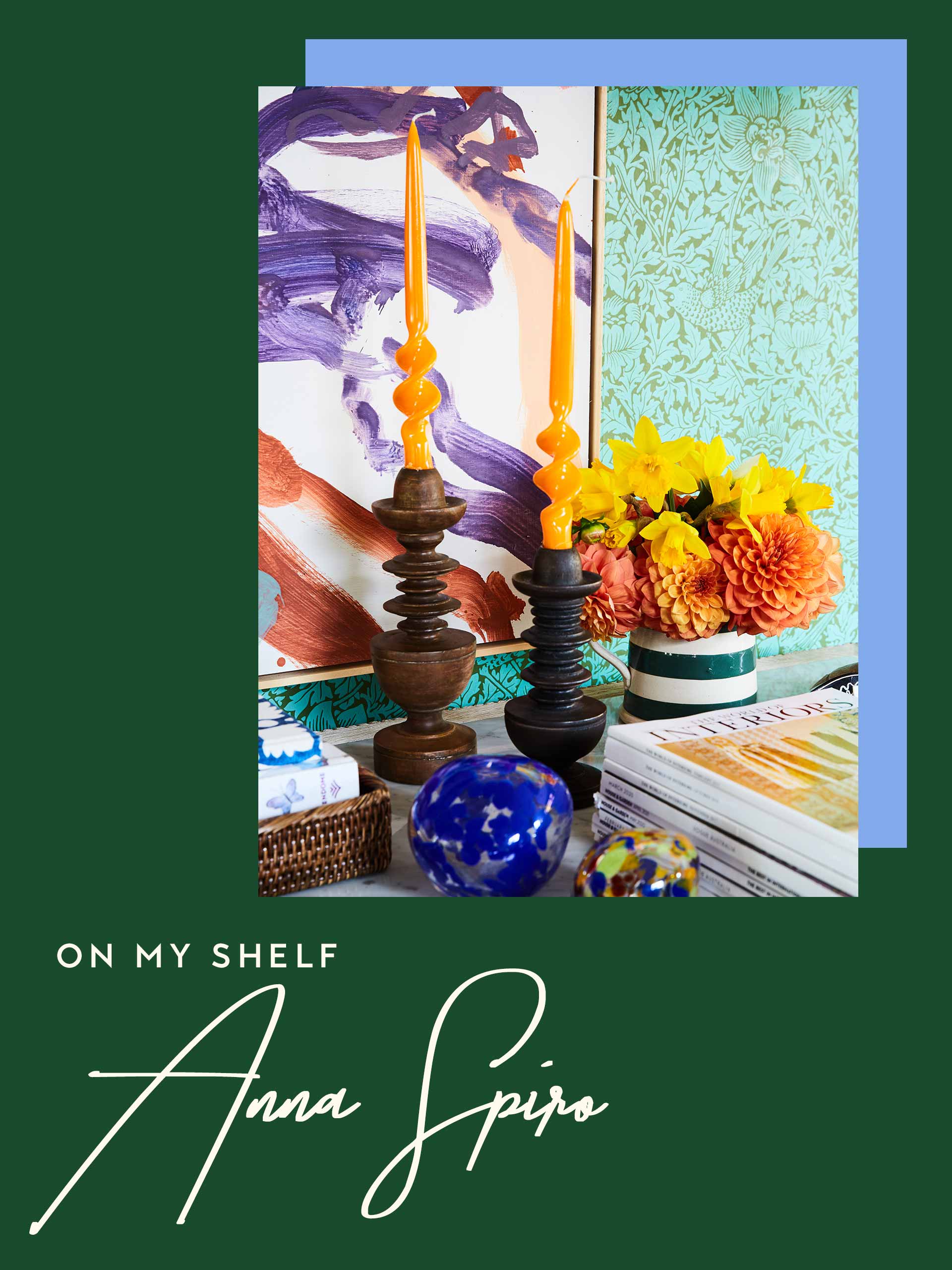On My Shelf With Anna Spiro | Collagerie.com - Collagerie