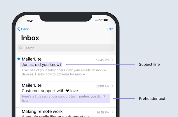 Email Personalization - Subject line and Preheader text | Semplates