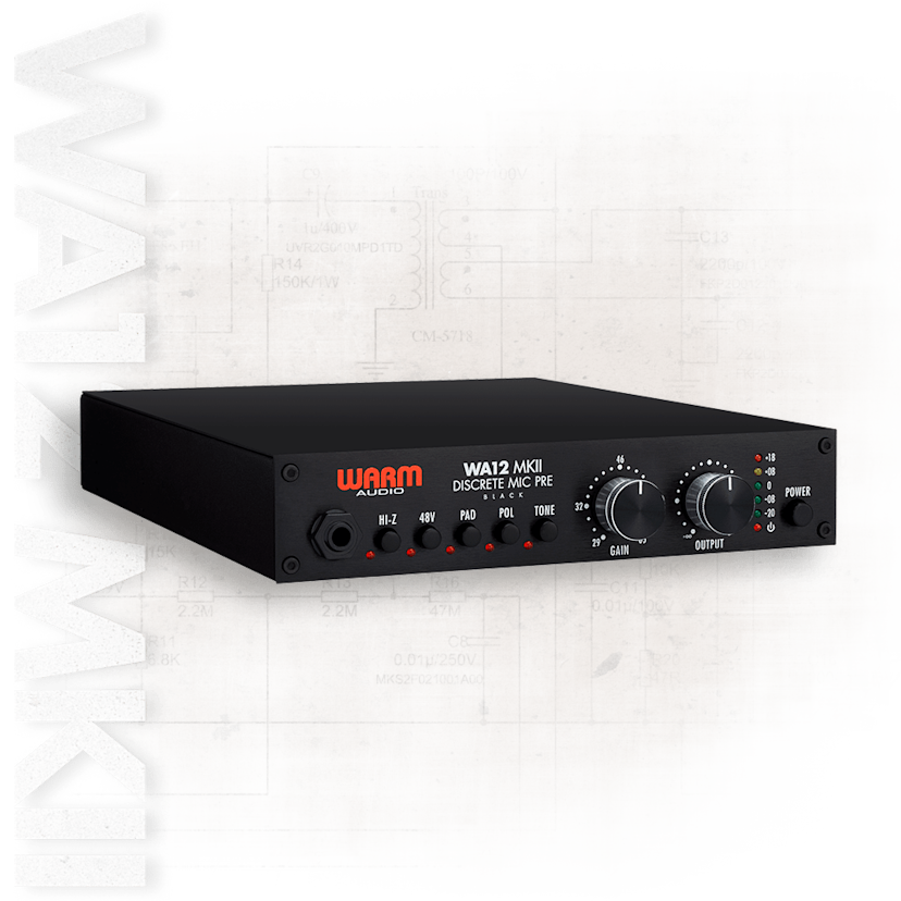 Warm Audio WA12 American Console-Style Microphone Preamplifier