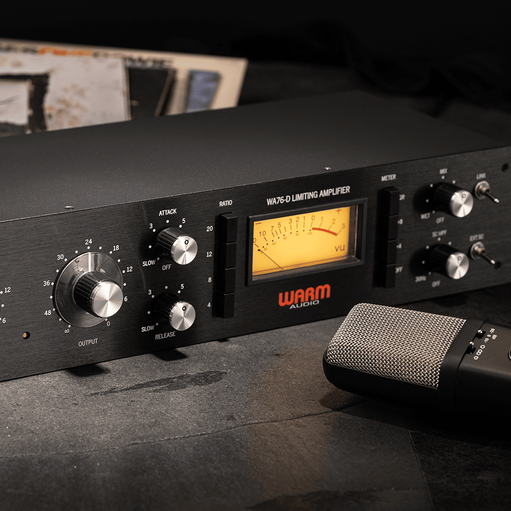Warm Audio WA76-D & D2 1176-Style Single & Dual-Channel Studio Compressors