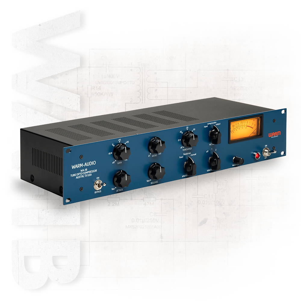 Warm Audio WA-1B Mono Optical Tube Compressor
