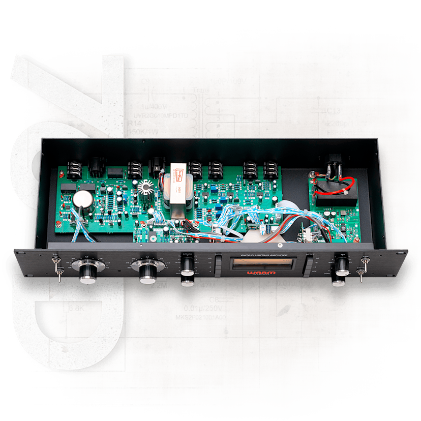 Warm Audio WA76-D & D2 1176-Style Single & Dual-Channel Studio Compressors