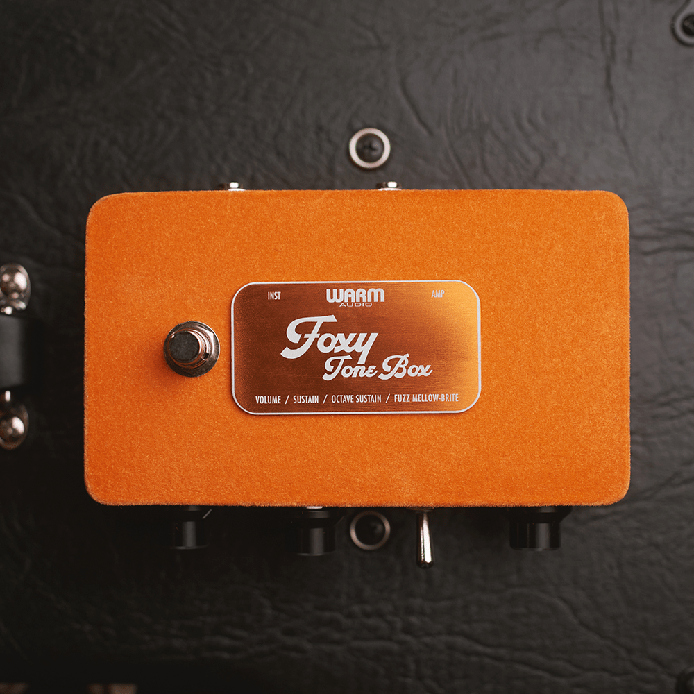 Warm Audio Foxy Tone Box Foxx Tone Machine Fuzz Clone Octave Fuzz ...