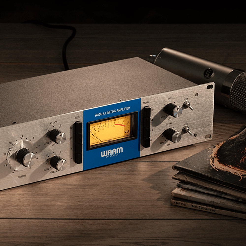 Warm Audio WA76-A & A2 1176-Style Single & Dual-Channel Studio Compressors