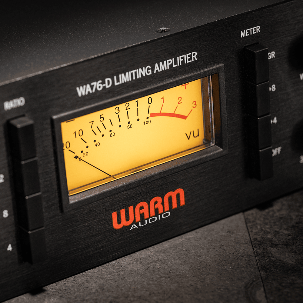 Warm Audio WA76-D & D2 1176-Style Single & Dual-Channel Studio Compressors