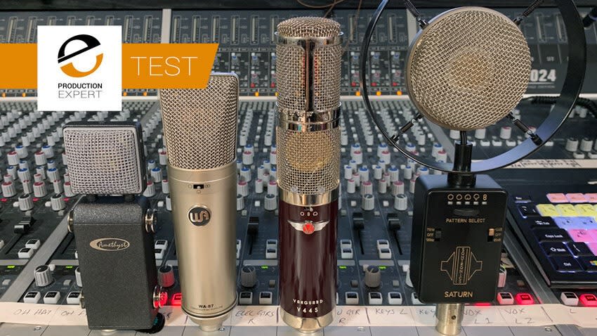 Large Diaphragm Condenser Mics As Stereo Drum Overheads – Expert Test ...