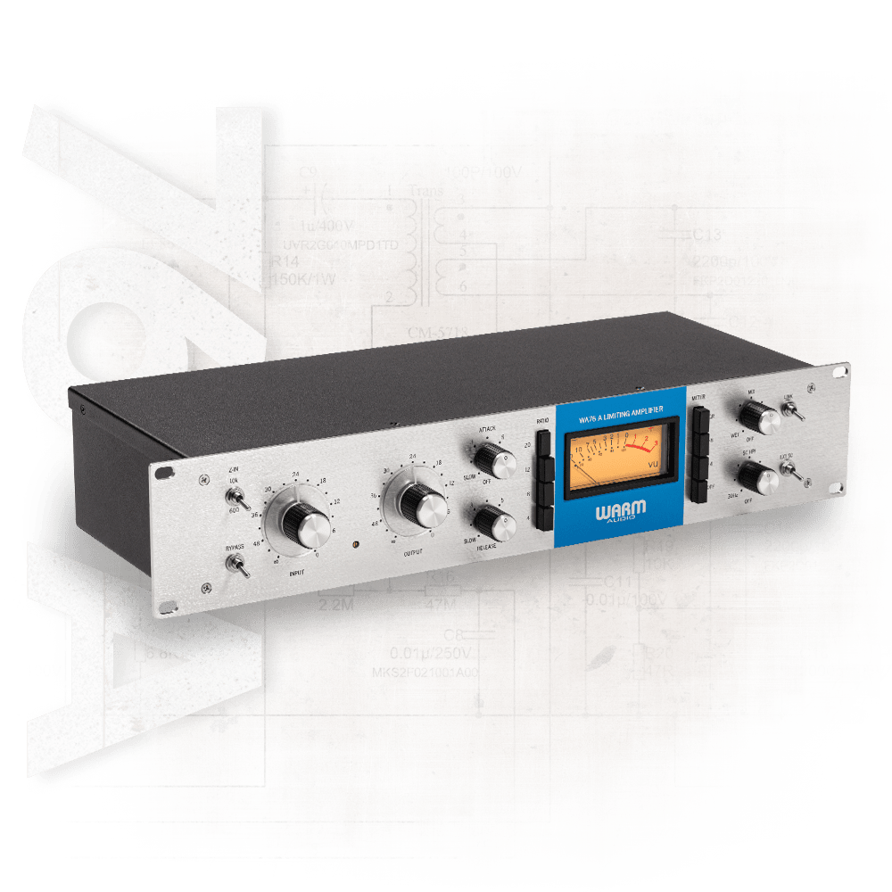 Warm Audio WA76-A & A2 1176-Style Single & Dual-Channel Studio Compressors