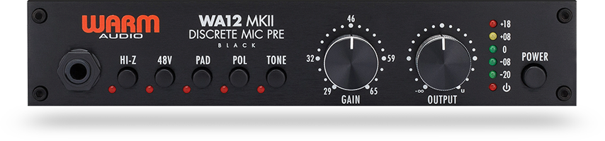 WA12 MKII Single-Channel American Mic Pre Learn More