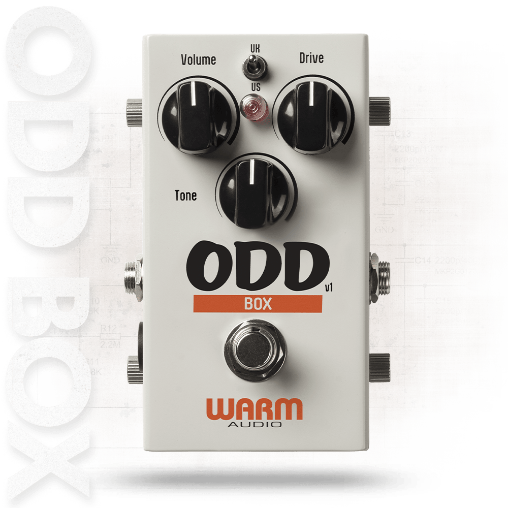 Warm Audio ODD Box V1 Hard-Clipping Overdrive Pedal