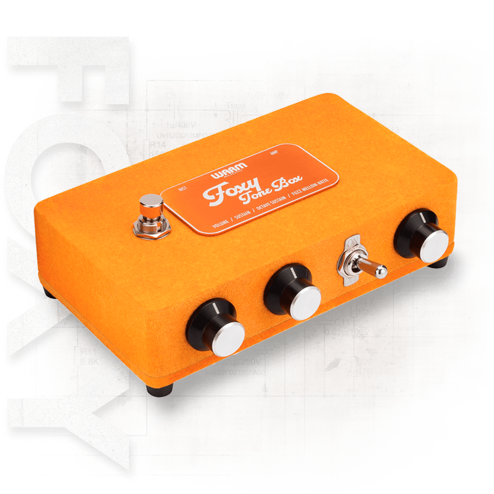 Warm Audio Foxy Tone Box Foxx Tone Machine Fuzz Clone Octave Fuzz ...