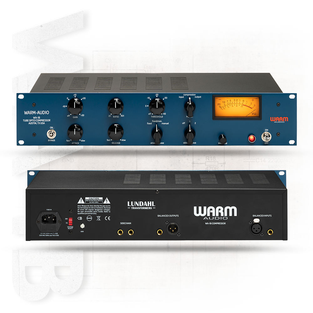 Warm Audio WA-1B Mono Optical Tube Compressor
