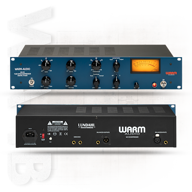 Warm Audio WA-1B Mono Optical Tube Compressor