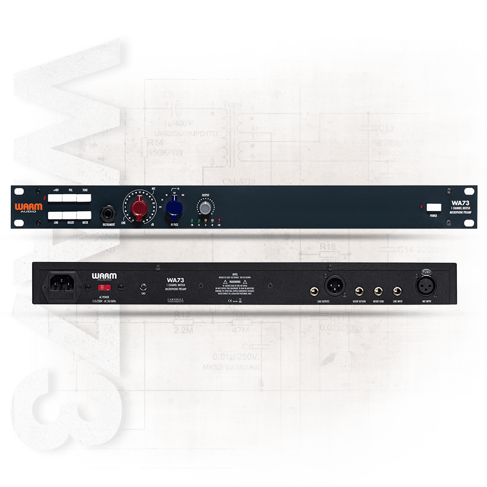 Warm Audio WA73 British Console-Style Microphone Preamplifier