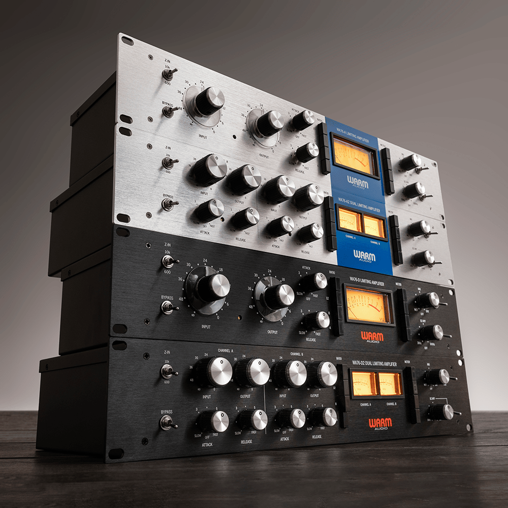 Warm Audio WA76-A & A2 1176-Style Single & Dual-Channel Studio Compressors