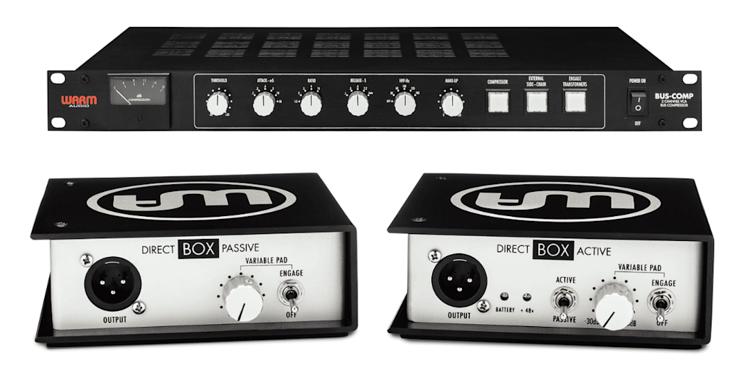 Announcing the Newest Products From Warm Audio: BUS-COMP and Direct ...