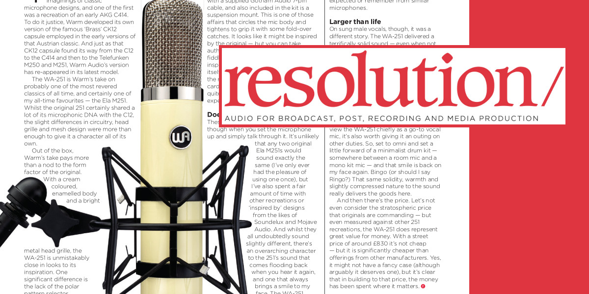 Resolution Magazine Finds History Repeating Itself — In A Good Way ...