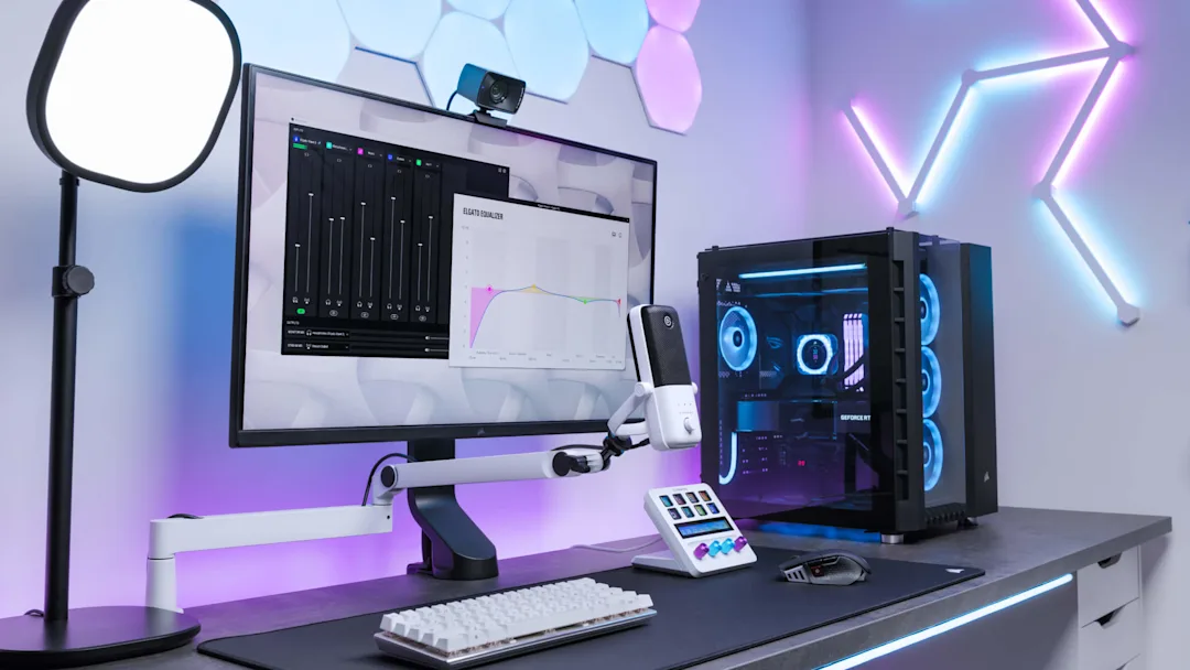 Wave Mic Arm LP | Mic Boom Arm for Desks | Elgato