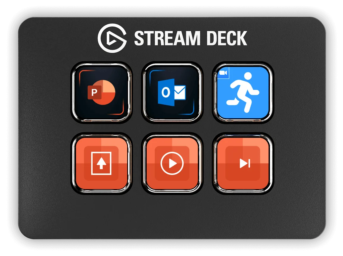 Elgato Stream Deck Mini- Live Content Creation Controller with 6 customizable LCD keys ...