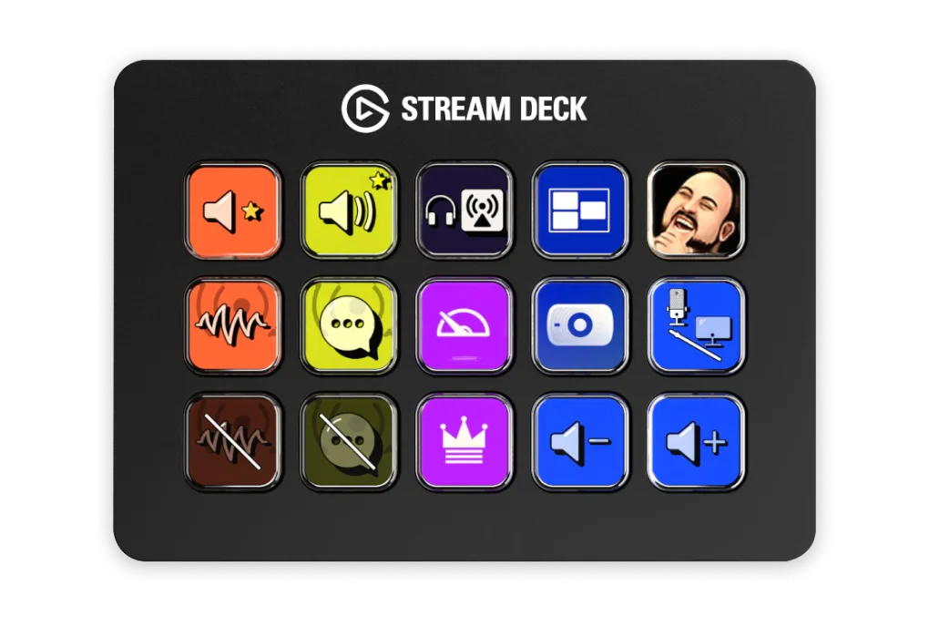 Elgato Stream Deck MK.2 – Tactile Control Interface (15 Customizable LCD Keys) – Online Store