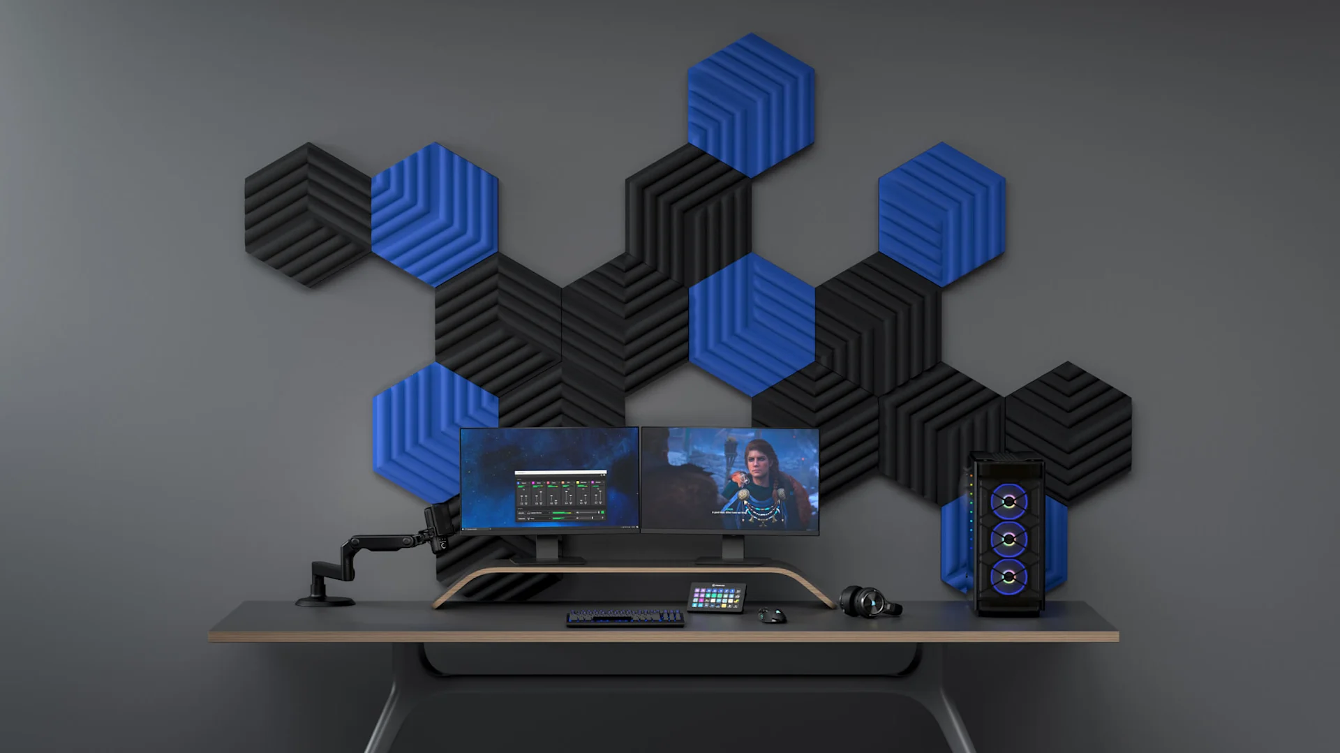 Wave Panels Starter Set - Black | Elgato
