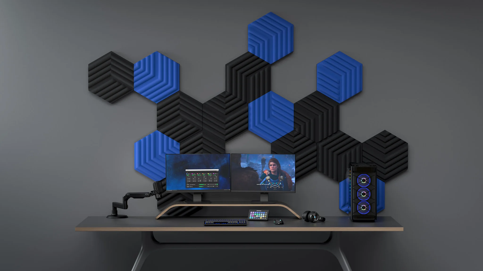 Wave Panels Starter Set - Black | Elgato