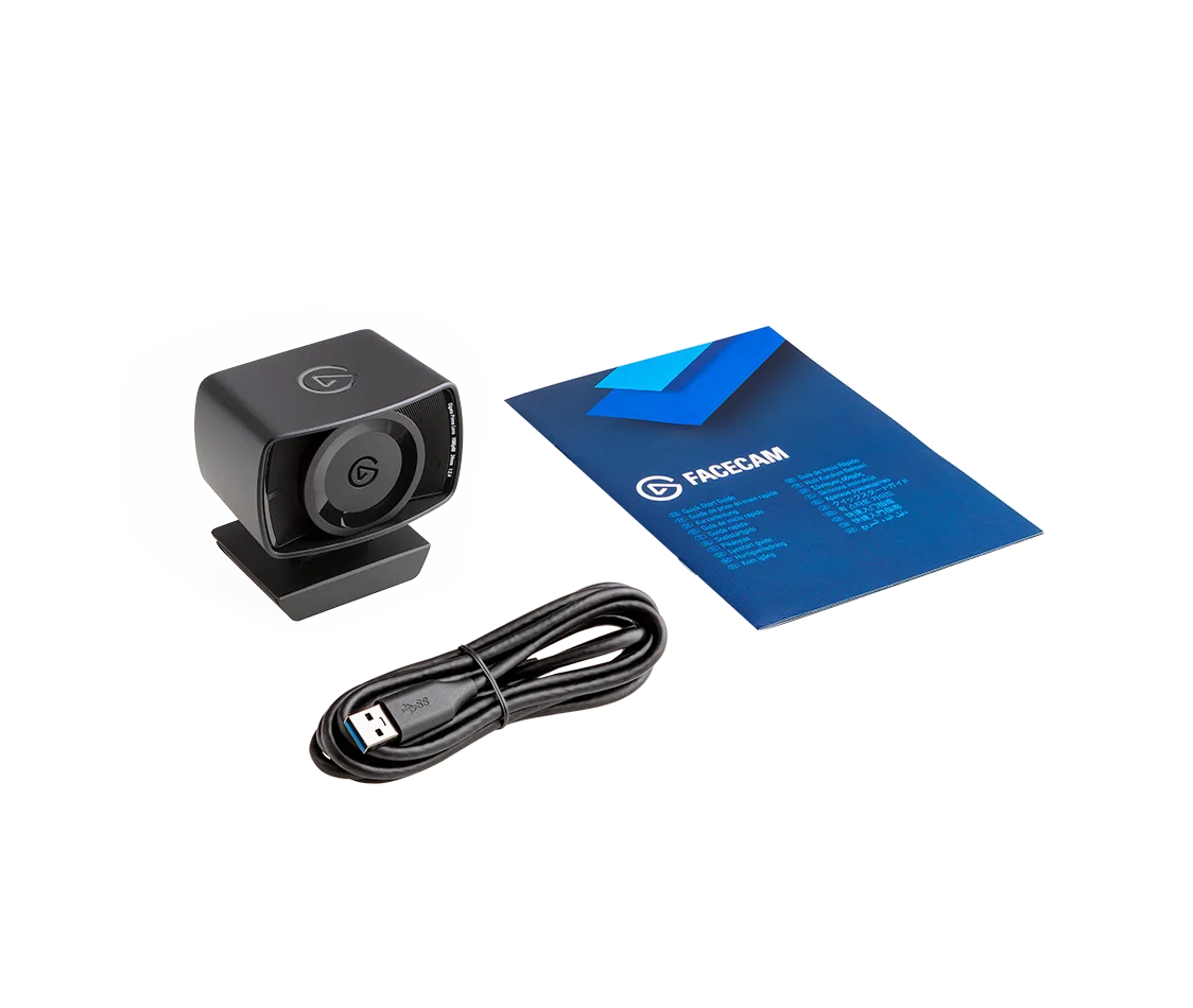 Elgato Facecam – Premium 1080p60 Webcam (with Pro grade optics ...