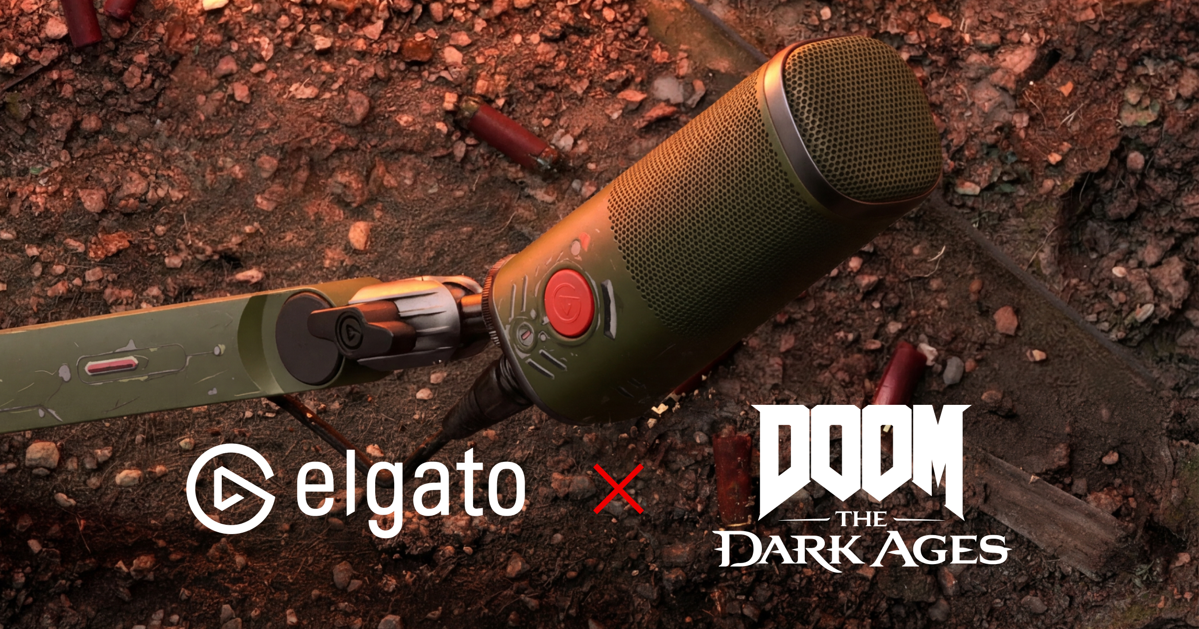 Wave DX - DOOM™: The Dark Ages Edition | Dynamic Vocal Microphone | Elgato