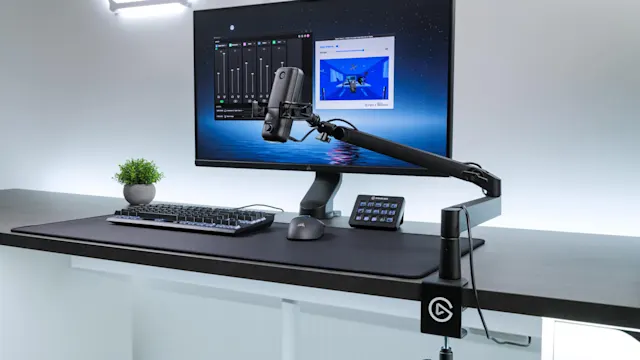 Wave Mic Arm LP | Mic Boom Arm for Desks | Elgato