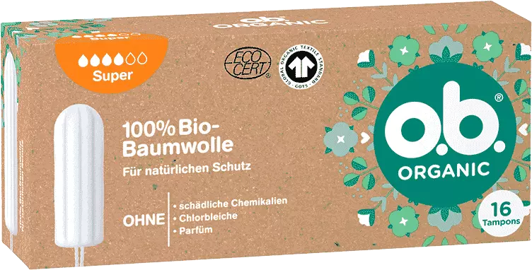 Entdecke das Sortiment von o.b.® Tampons | o.b.®