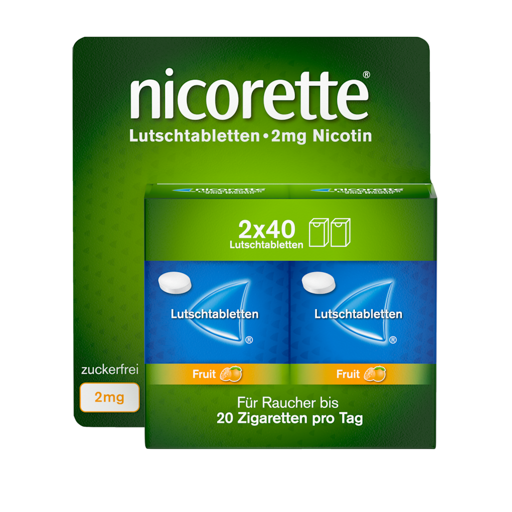 nicorette® Lutschtabletten Fruit: Nikotinlutschtabletten | nicorette®