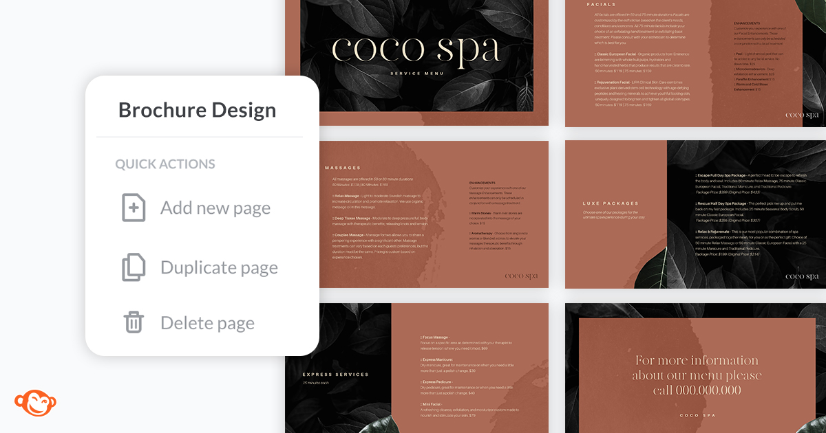 Make Print and Digital Brochures | PicMonkey Blog