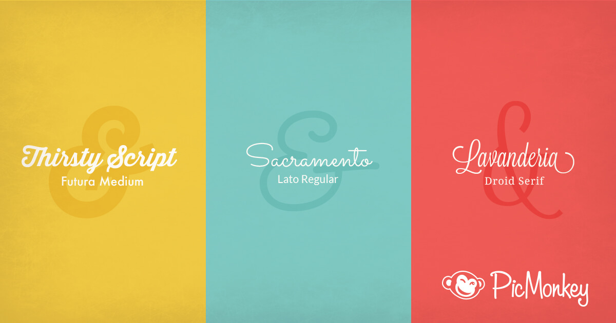 How to Use Calligraphy Fonts | PicMonkey