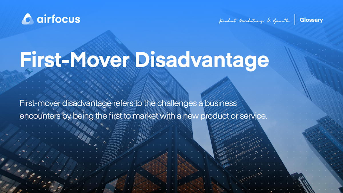 What Is First-mover Disadvantage - Definition and FAQ