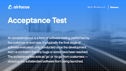 What Is An Acceptance Test Easy Definition FAQ