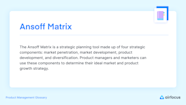 What Is The Ansoff Matrix Definition Examples And Tips What Is The Ansoff Matrix Definition Examples And Tips
