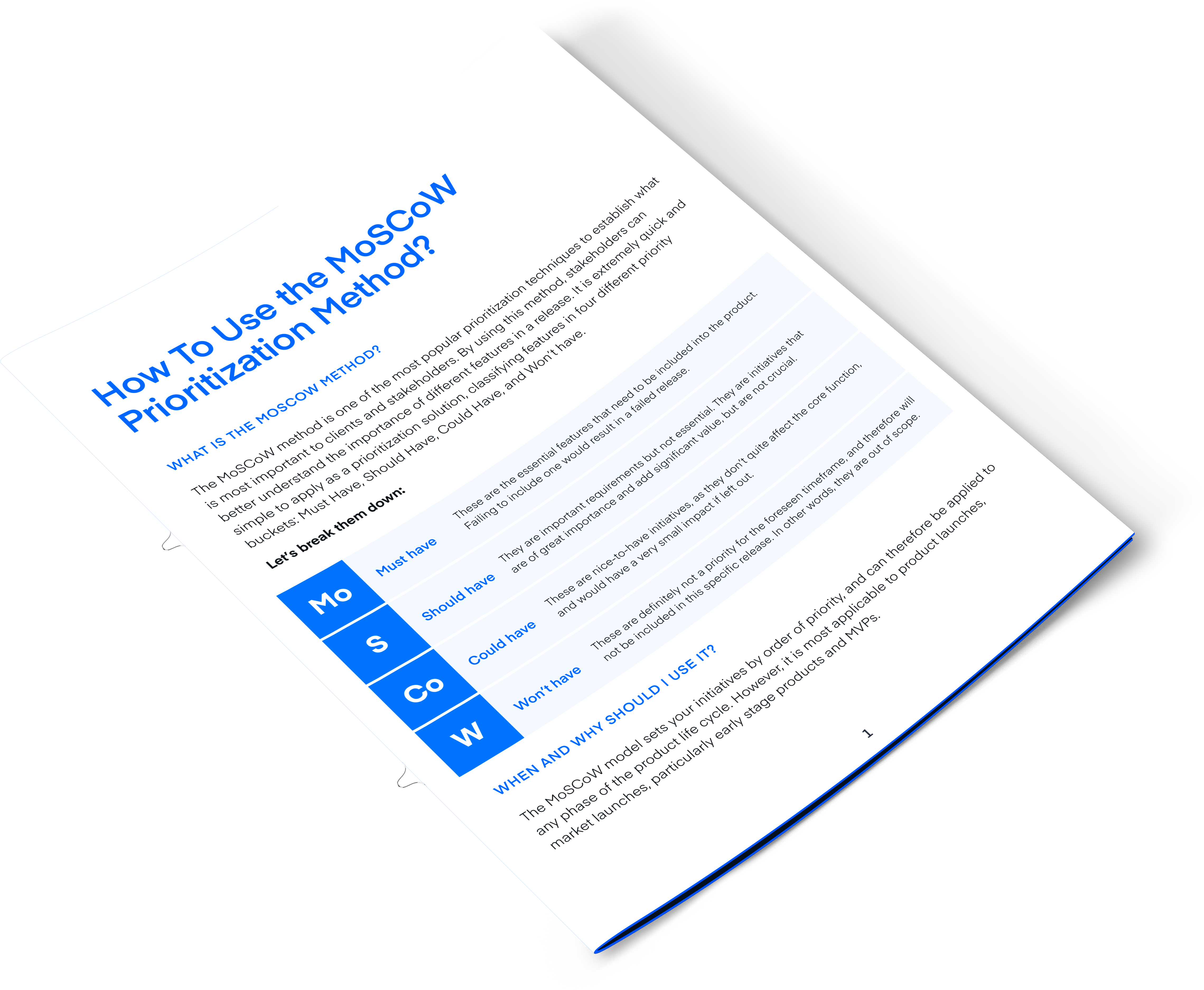 5-min guide - How to use the MoSCoW prioritization method | airfocus