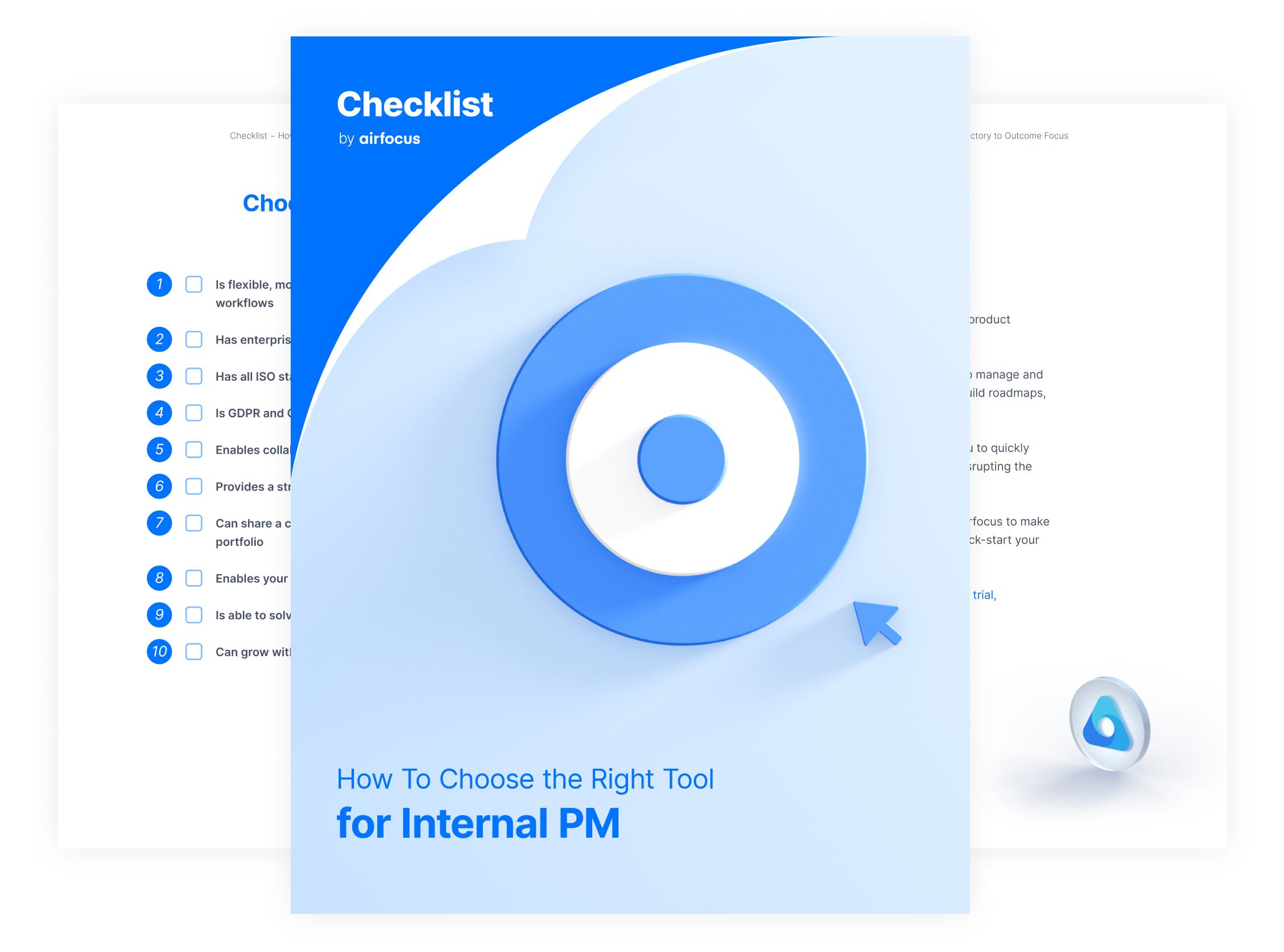 Checklist - How to Choose the Right Tool for Internal PM | airfocus