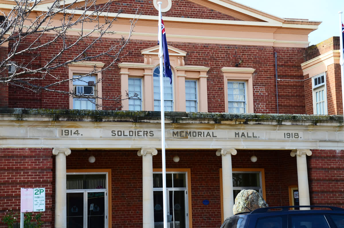 Yass Soldiers’ Hall Conservation Boost | The Yass Phoenix - Yass Region ...