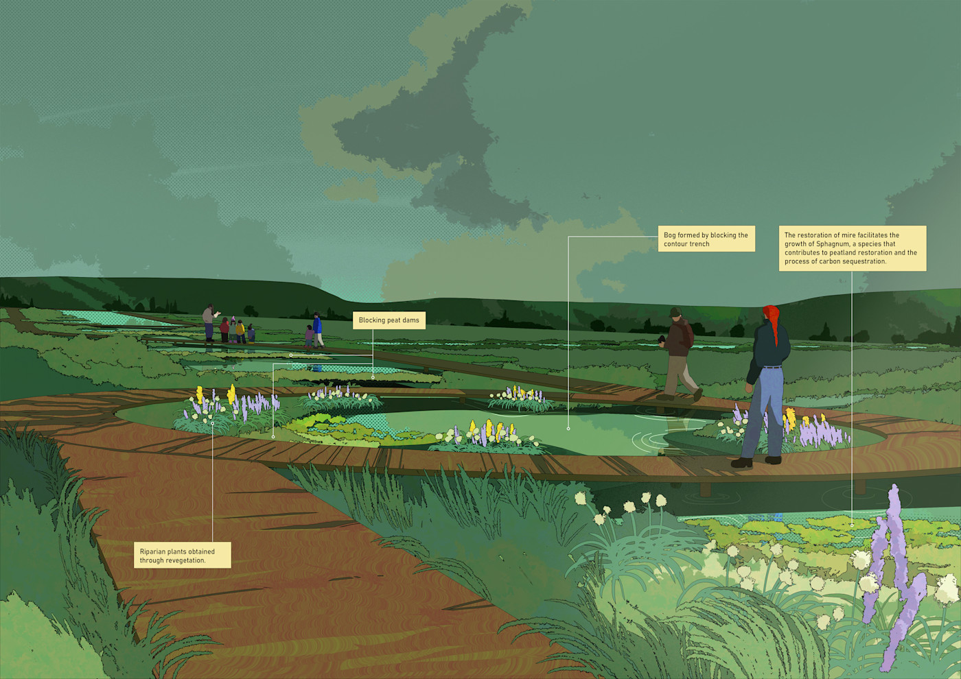 Flowing through the Fire