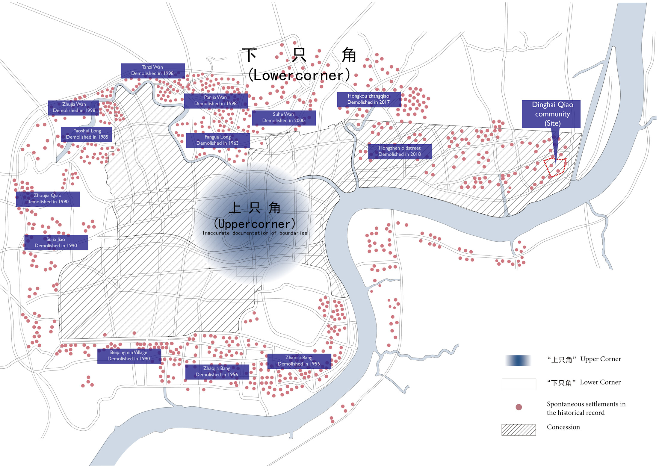 Invisible Community: Study of Spontaneous Settlement in the Dinghaiqiao ...