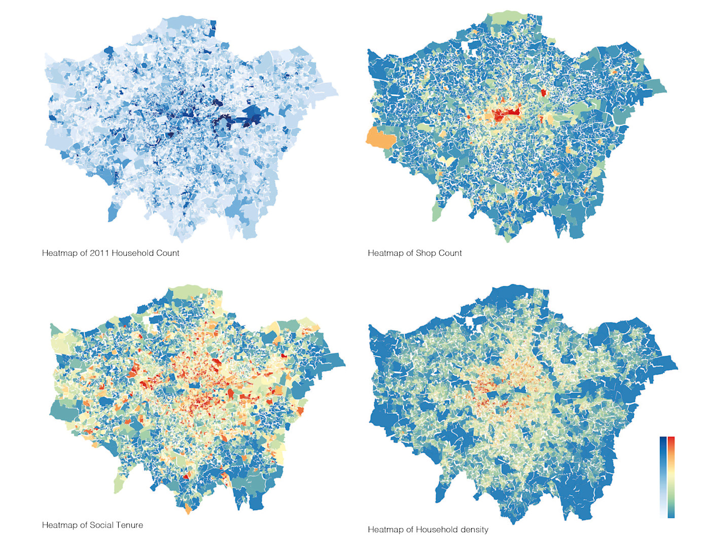 The Spatial Signature of the London Riots