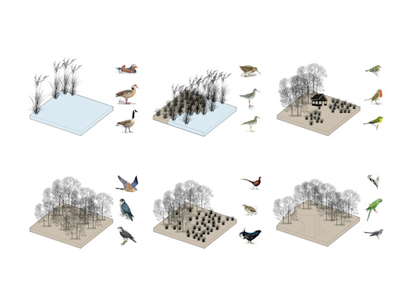 Flying in a Tank-Industrial Heritage Bird Sanctuary Design