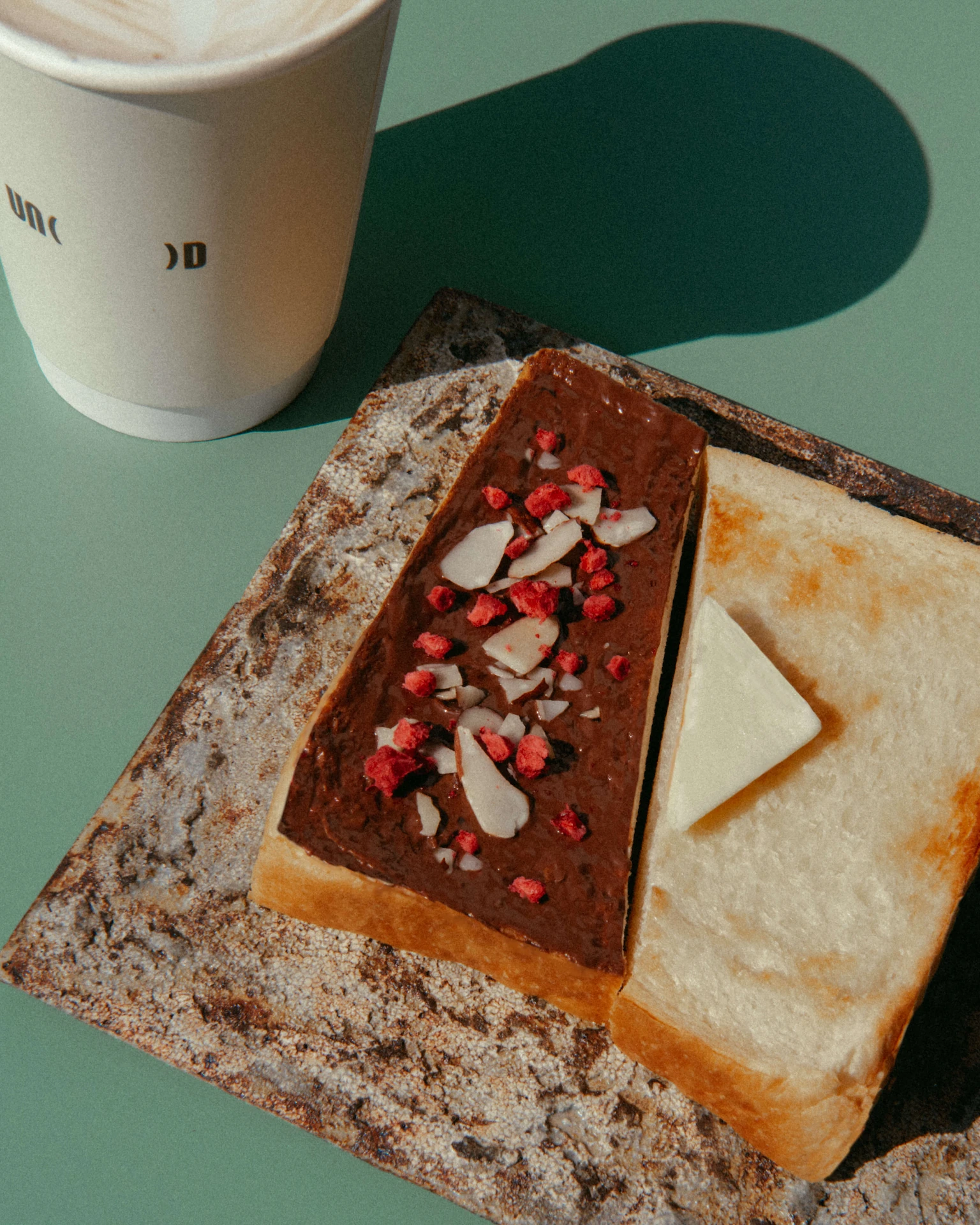 Butter Toast with Almond Milk Bread – UnD Café in Brooklyn | UnD