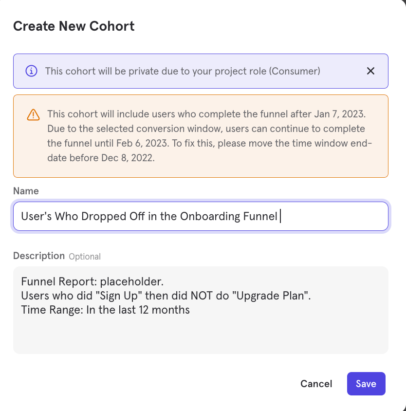 Find customers lost in the onboarding process with Mixpanel and Engage