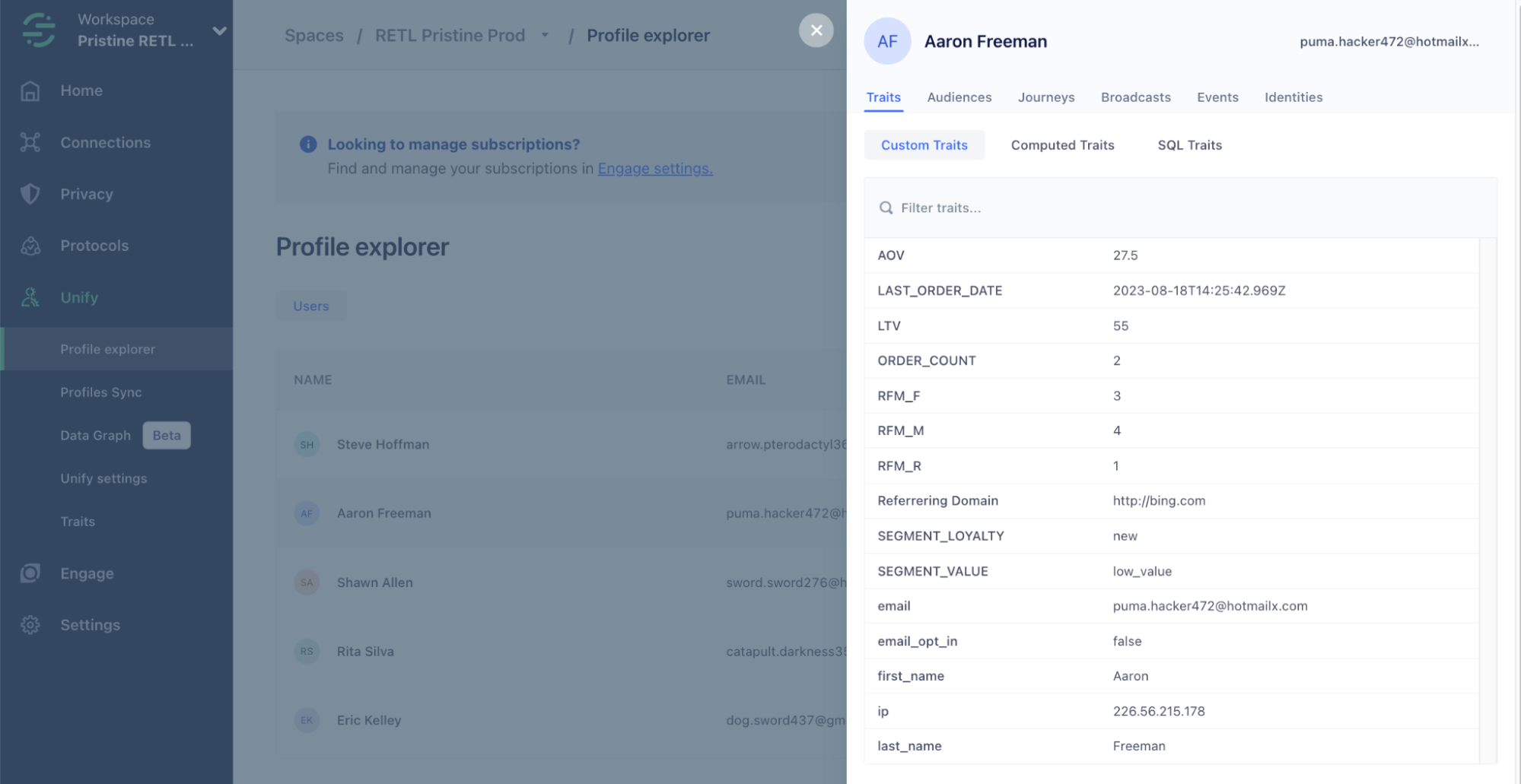 How to build Golden Profiles with Segment, LiveRamp & Snowflake